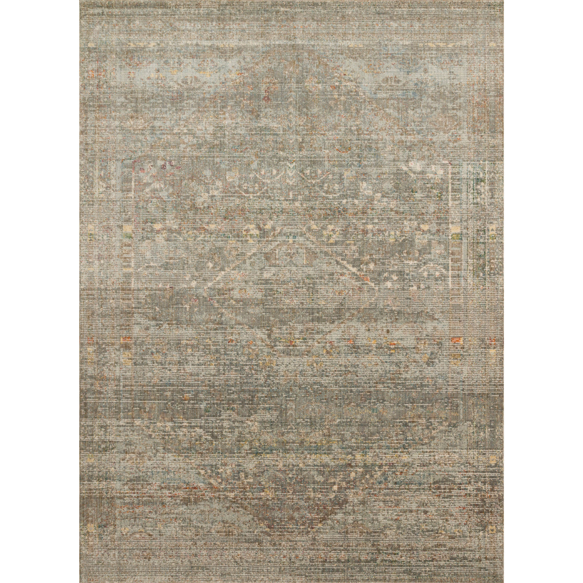 Linnea Taupe / Mist Rug | Magnolia Home by Joanna Gaines x Loloi ...