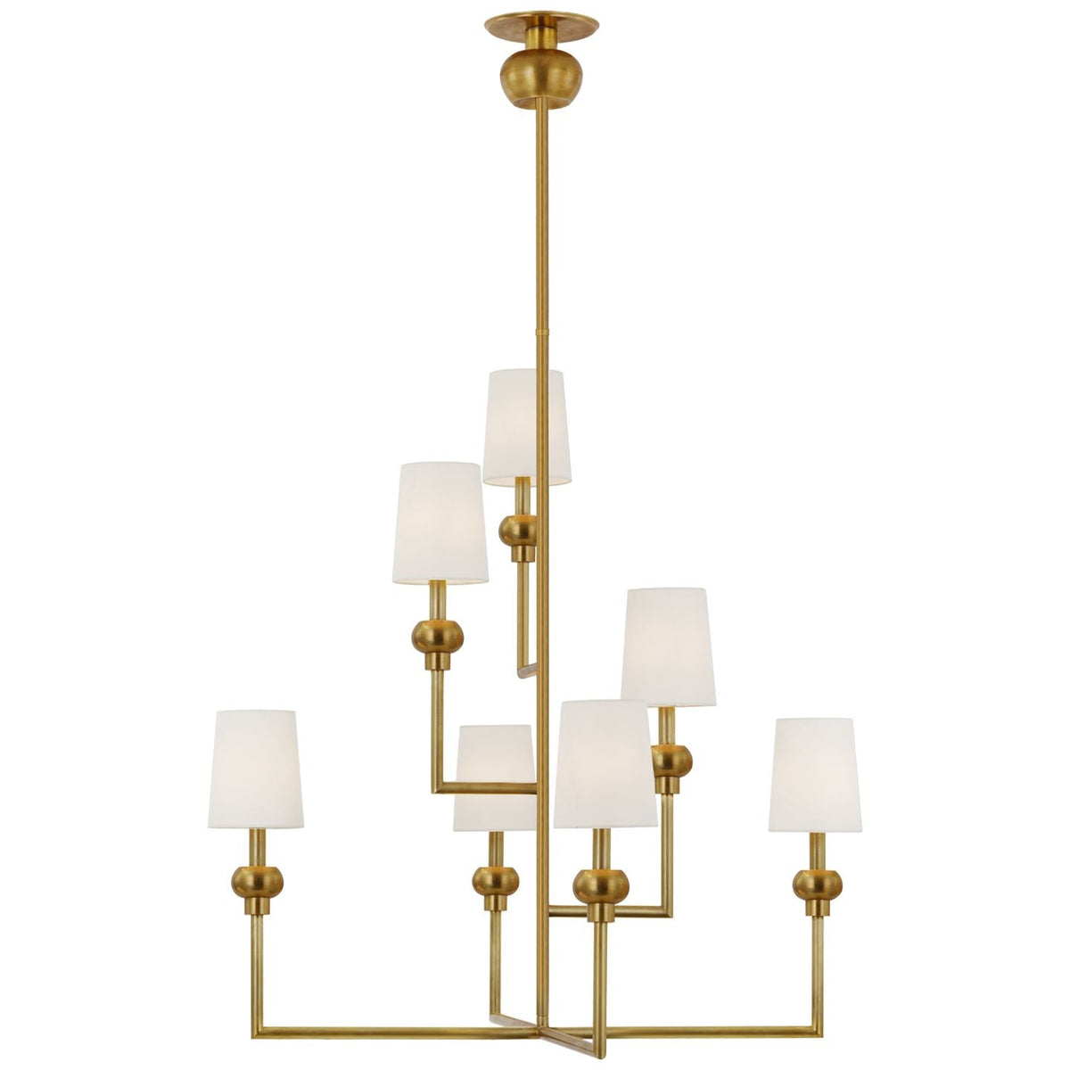 Comtesse Offset Chandelier | Ceiling Fixtures | Light House Co.