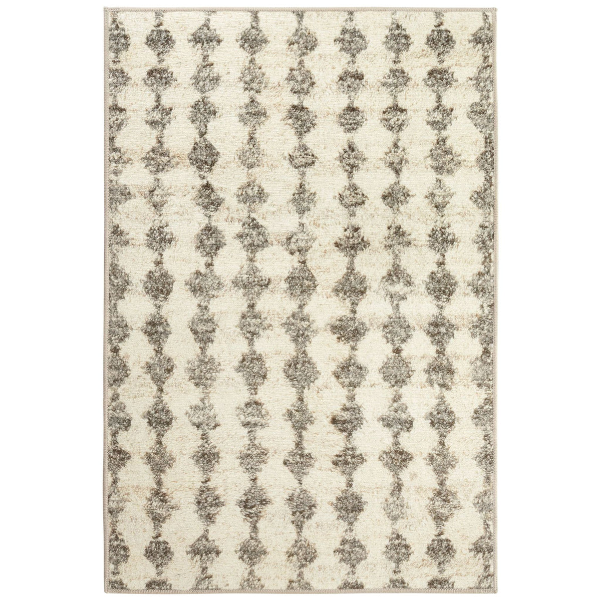 Izzy Grey Machine Washable Rug | Light House Co.