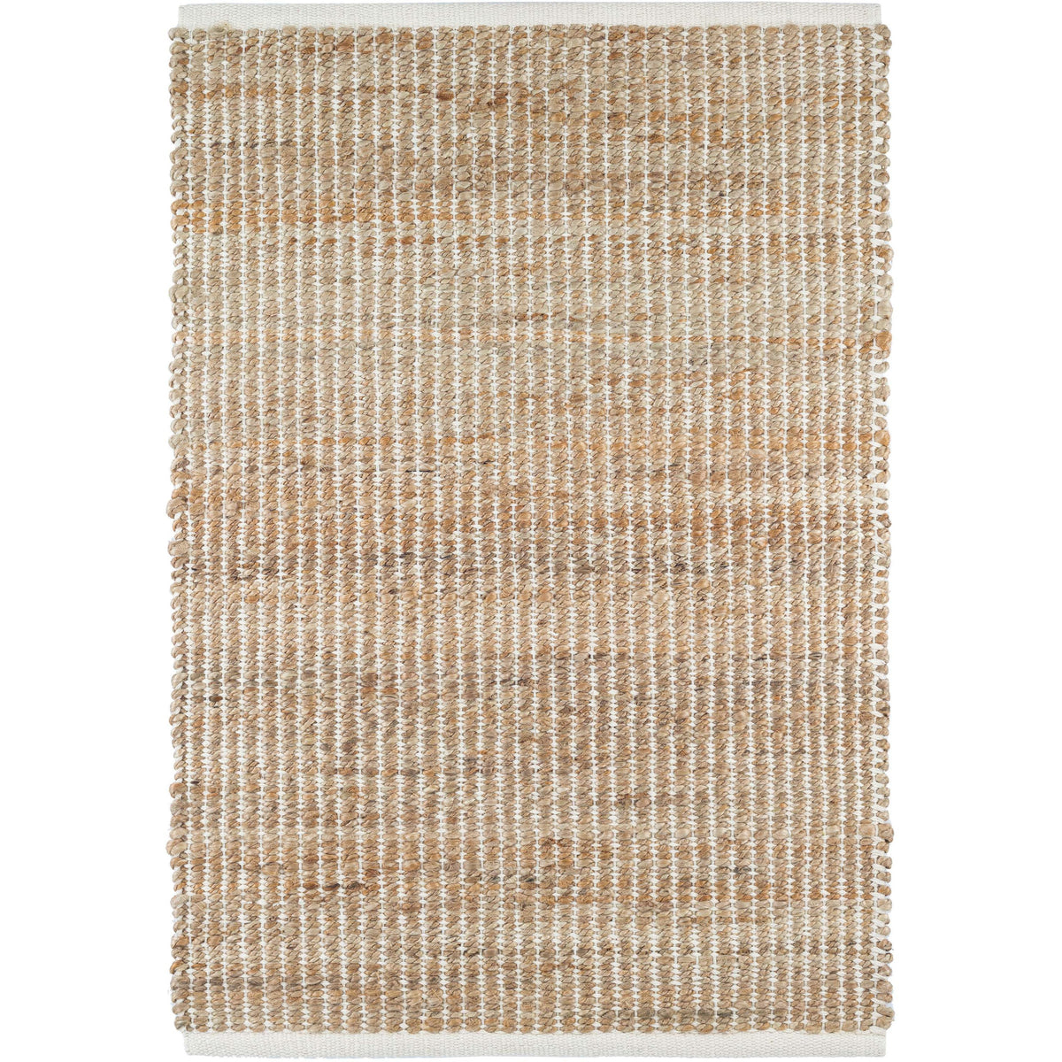 Gridwork Ivory Woven Jute Rug | Light House Co.