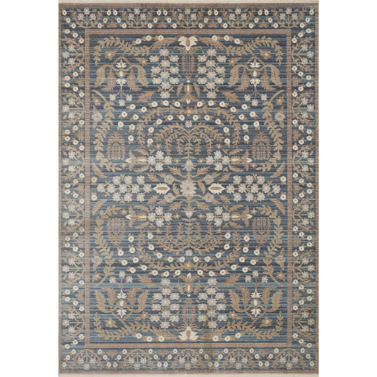 Holland Anika / Navy | Rifle Paper Co. Rugs x Loloi | Light House Co.