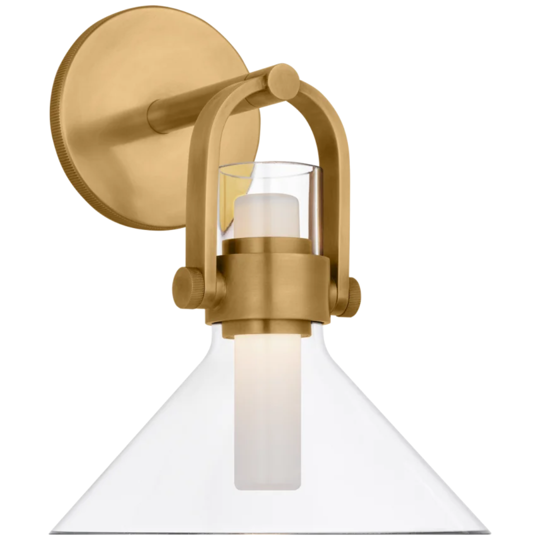 Larkin Small Empire Bracketed Sconce | Light House Co.