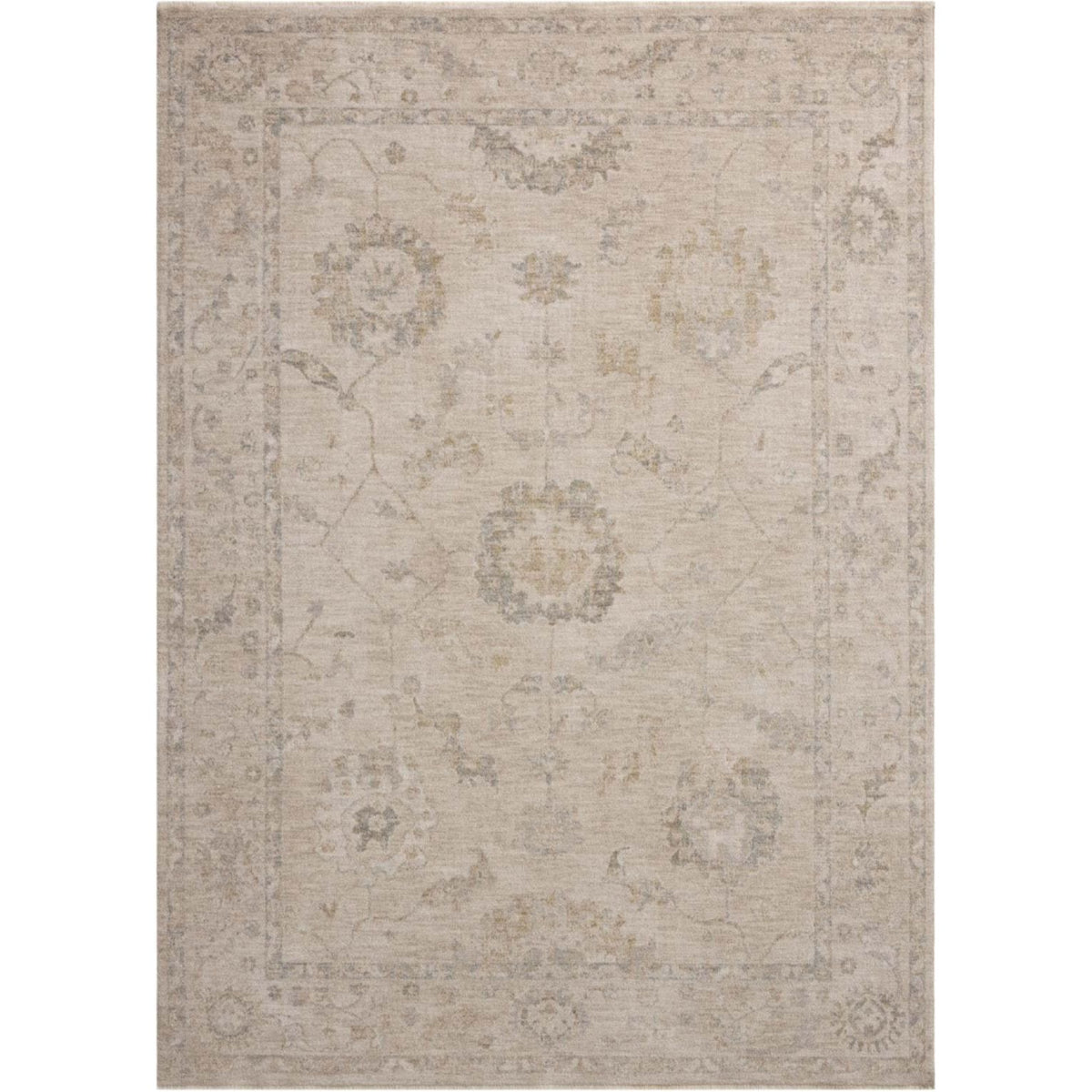 Louisa Oatmeal / Slate Rug | Chris Loves Julia x Loloi | Light House Co.