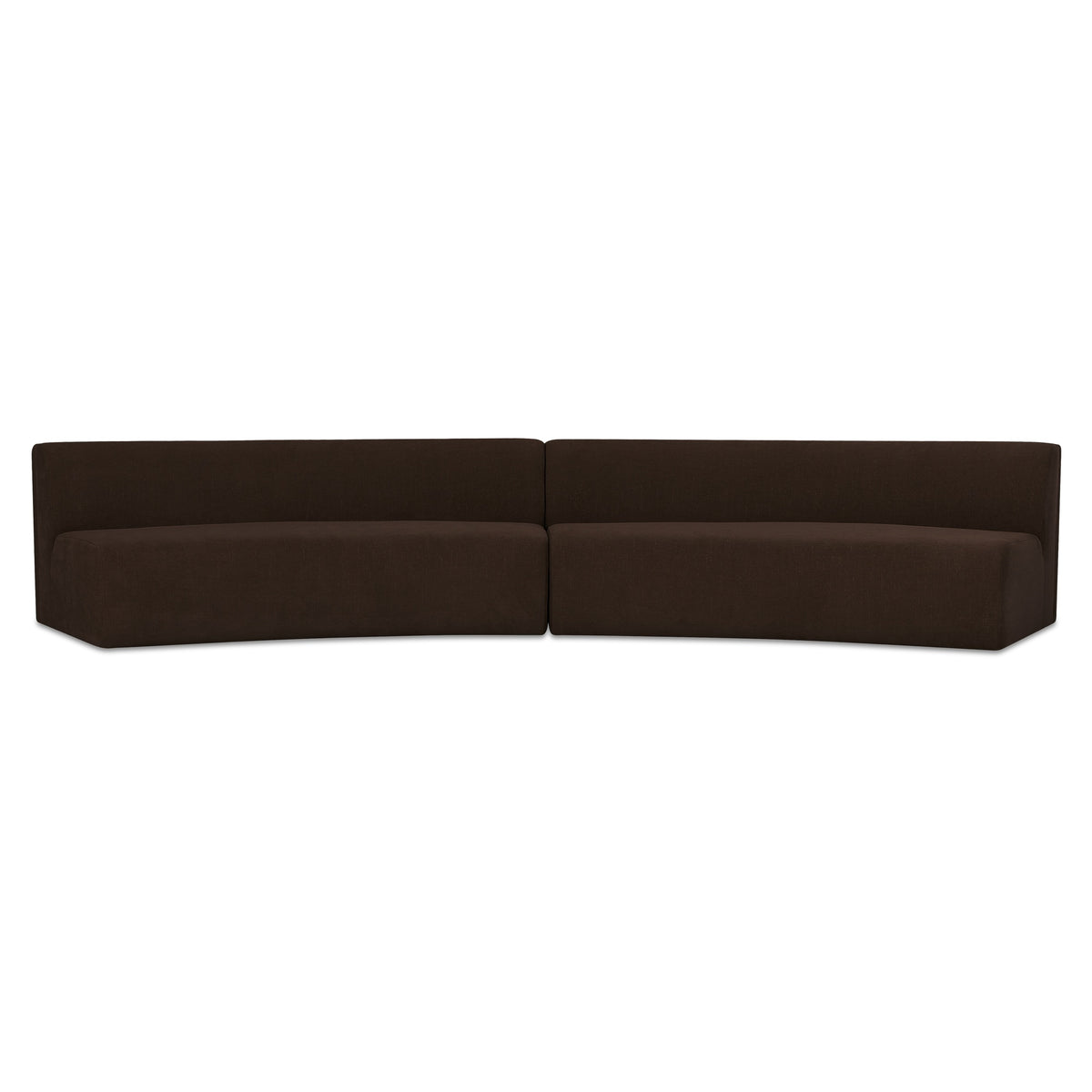 Naomi 2 Piece Concave Modular Sectional | Light House Co.