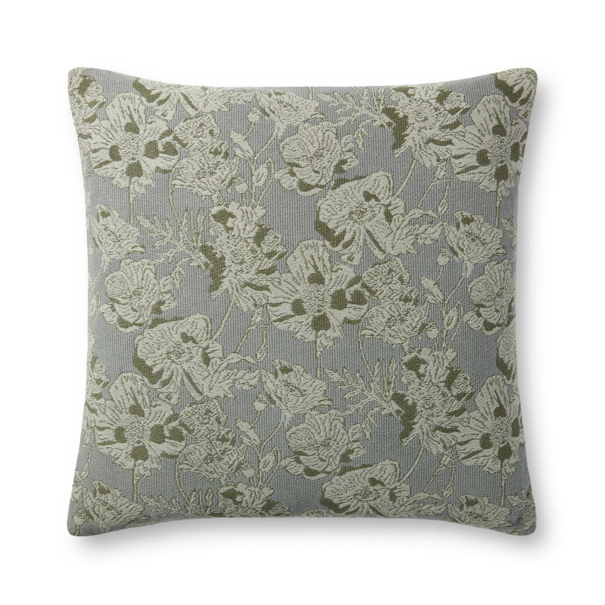 Matilda Silver Sage Pillow | Chris Loves Julia x Loloi | Light House Co.