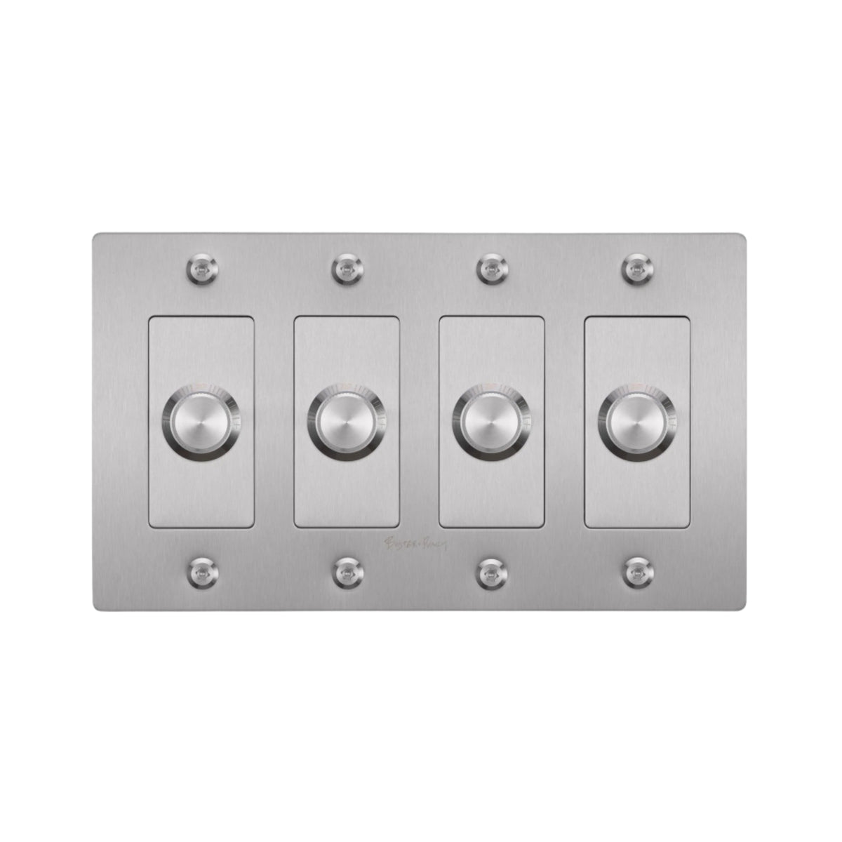 4G Dimmer / LED / Linear / With Logo / Steel | Light House Co.