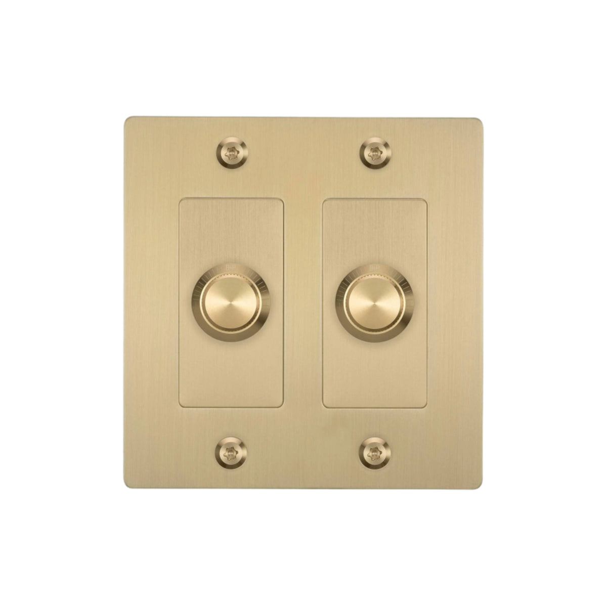 2G Dimmer / LED / Linear / Without Logo / Brass | Light House Co.