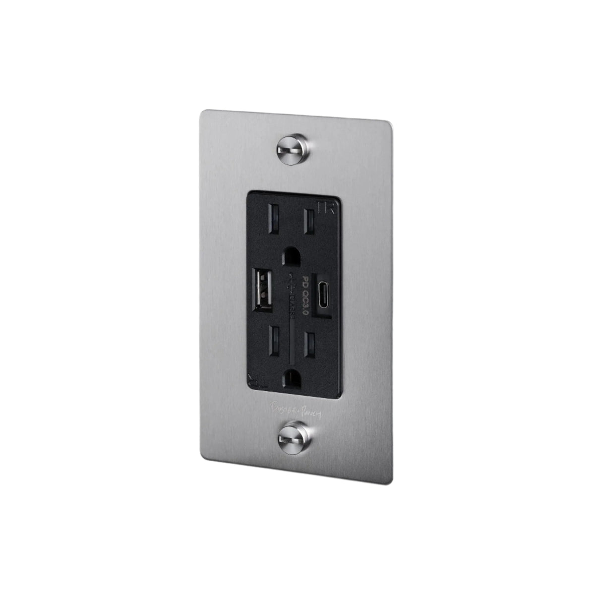 1G Combination Duplex Outlet and USB - A + C Charger / With Logo ...