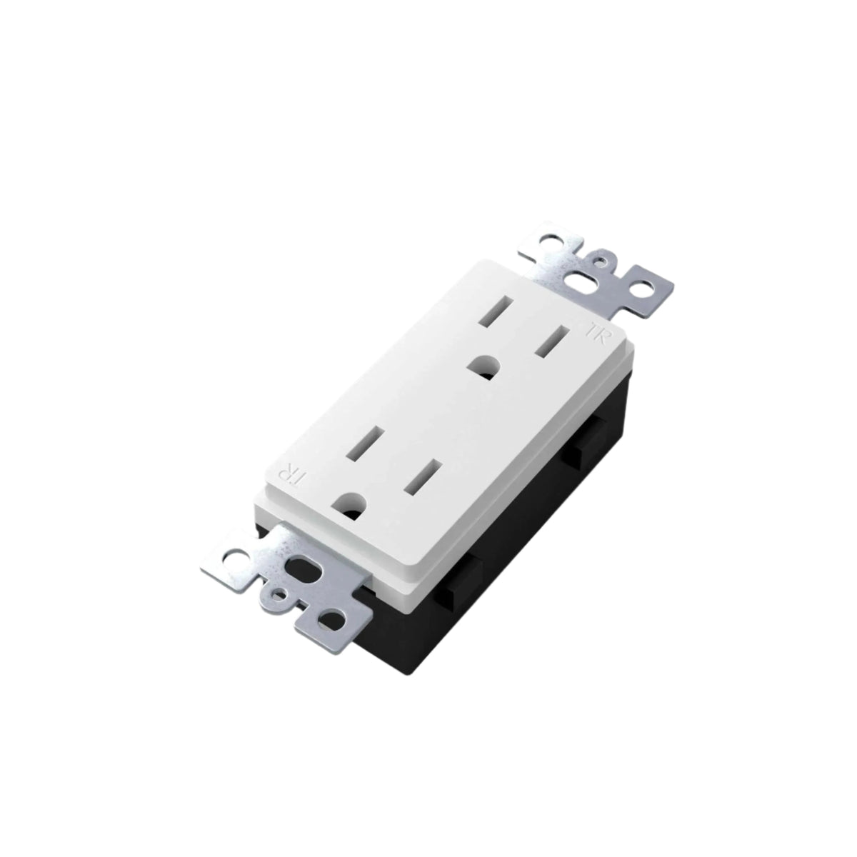 Outlet Module - Duplex - White | Light House Co.