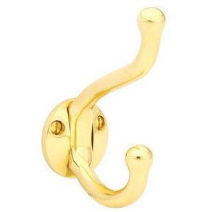 Traditional Brass Robe Hook | Light House Co.